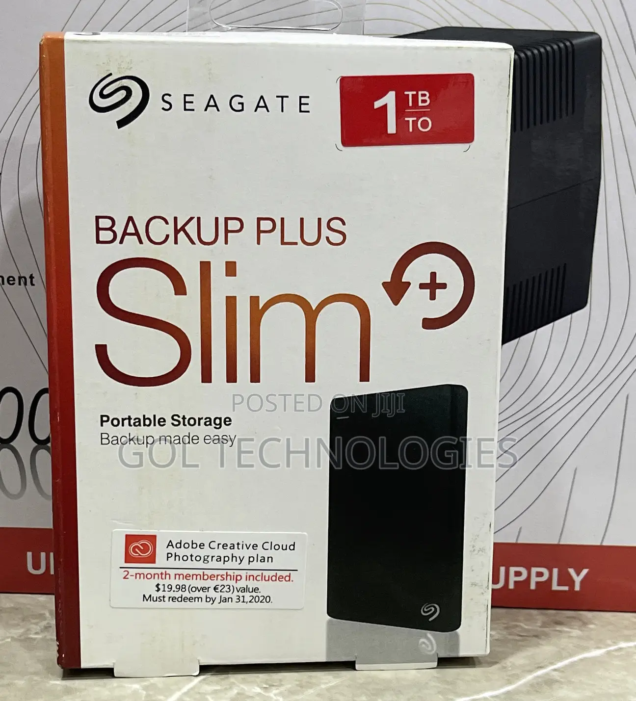 Seagate 1 Tb External Hard Disk Drives Backup Plus Slim in Tesano ...