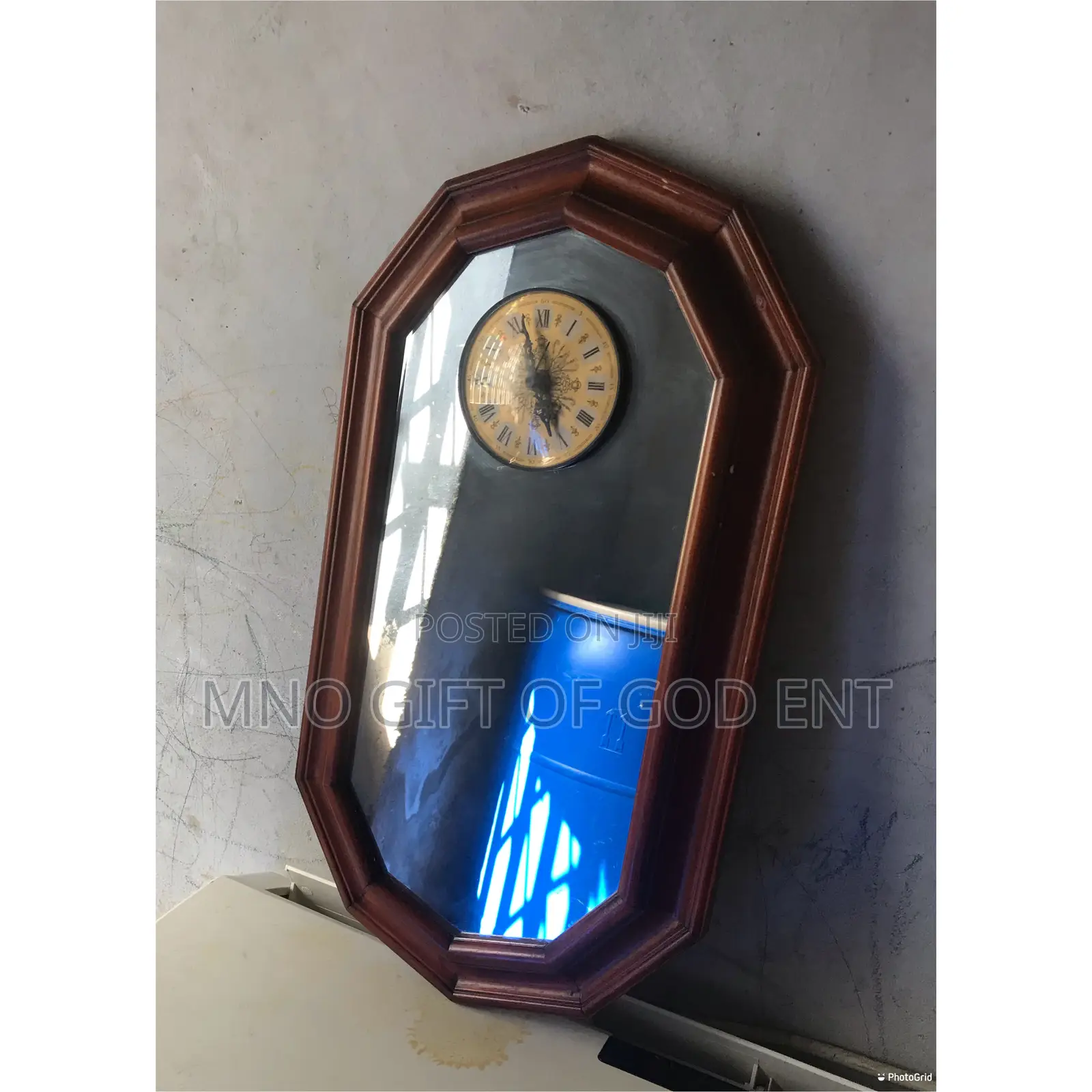 Brown Recessed Bedroom Wall Mirror Clock From U.S. in Okponglo - Home ...