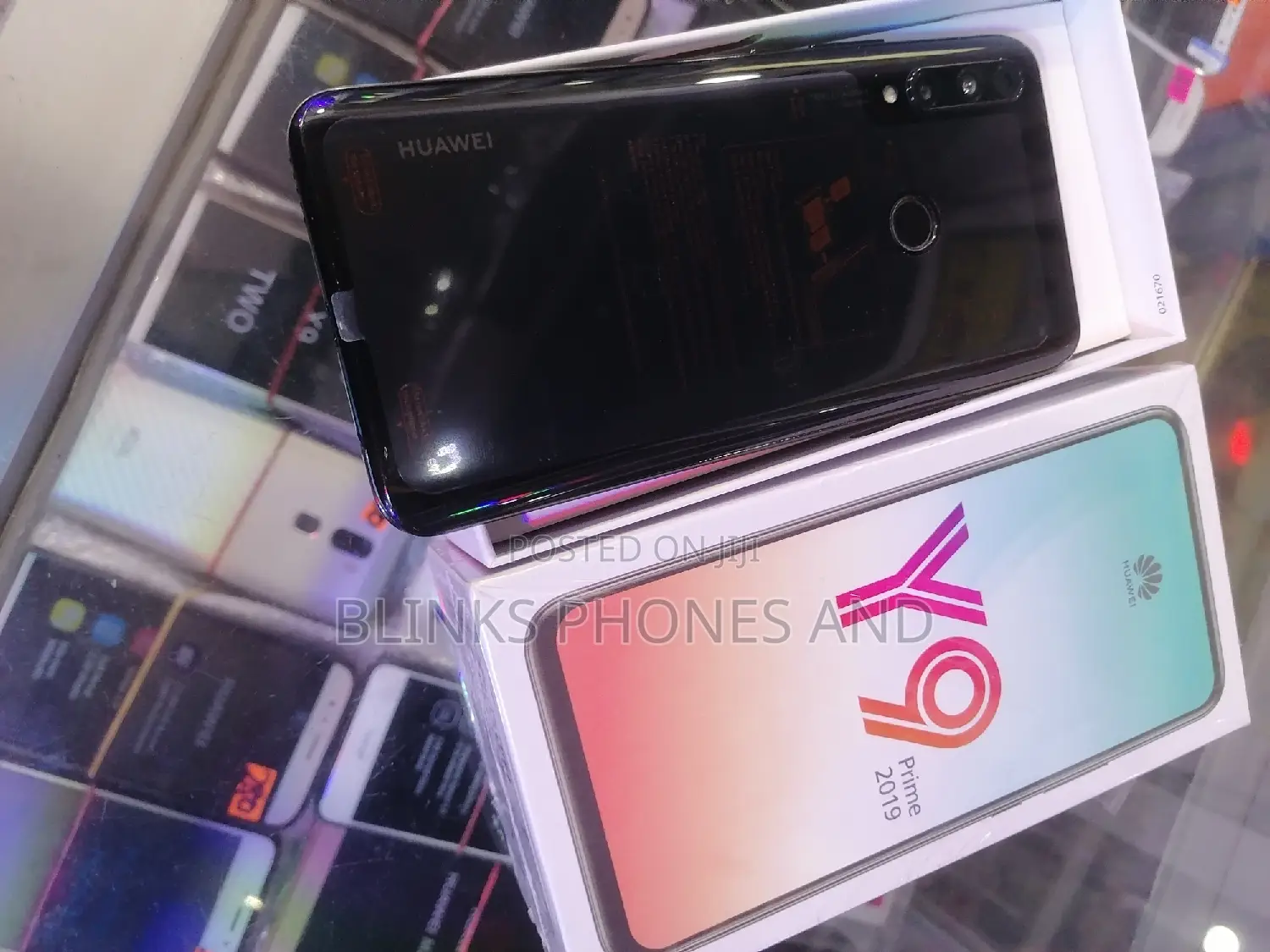 New Huawei Y9 Prime 2019 128 GB Black in Tema Metropolitan - Mobile ...