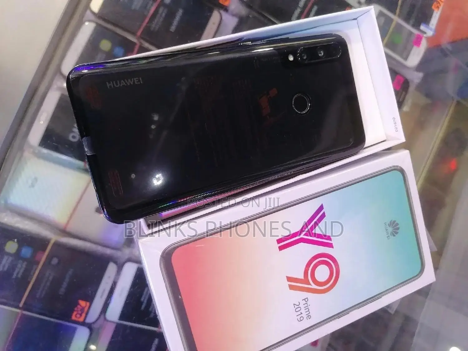 New Huawei Y9 Prime 2019 128 GB Black in Tema Metropolitan - Mobile ...