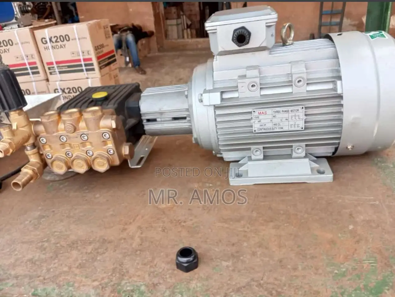 Interpump 5.5kw Commercial Pressure Washing Bay Pump in Accra ...