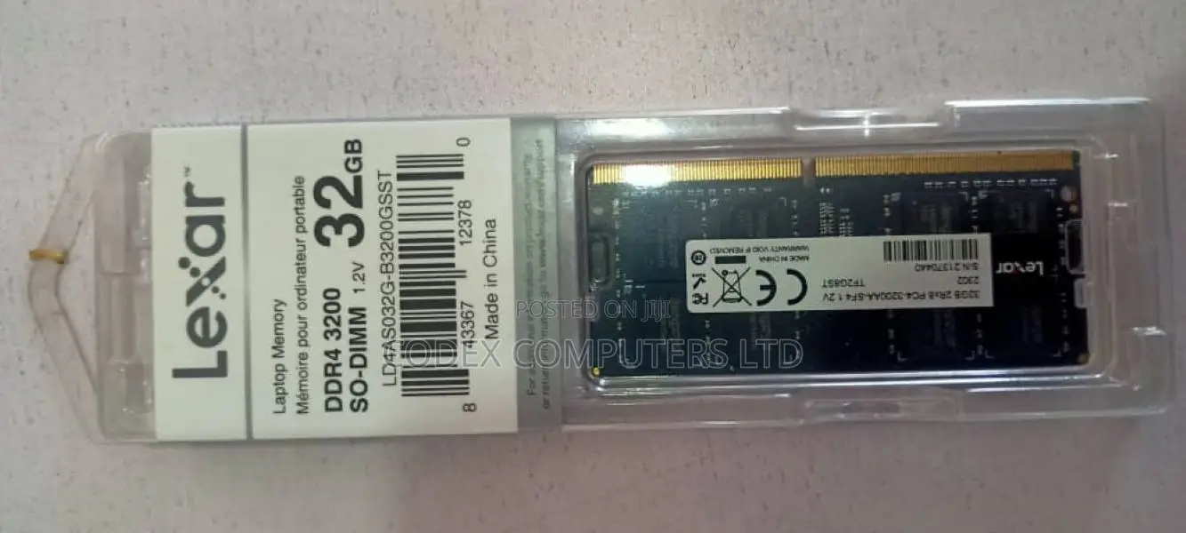 Lexar 32gb Laptop RAM in Adabraka - Computer Hardware, Codex Computers ...
