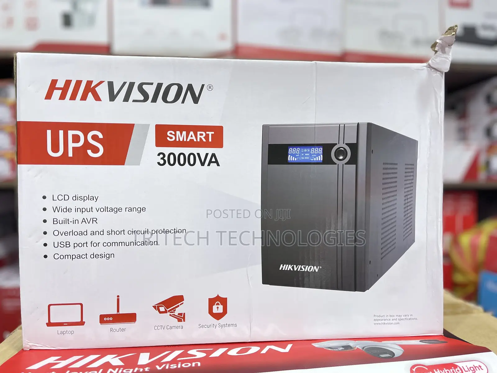 Hikvision Ups 3000va /1800w Ds-Ups300 in Lapaz - Accessories & Supplies ...