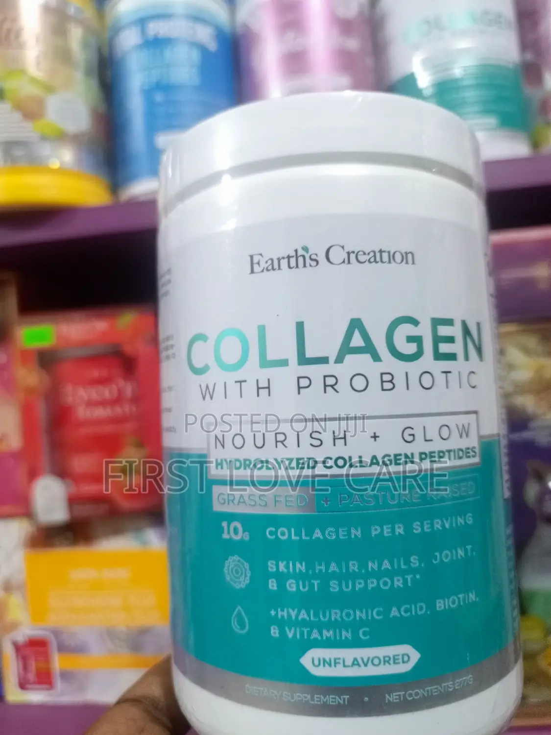 Earth Creation Collagen Probiotic Nourish+ Glow in Madina - Vitamins ...