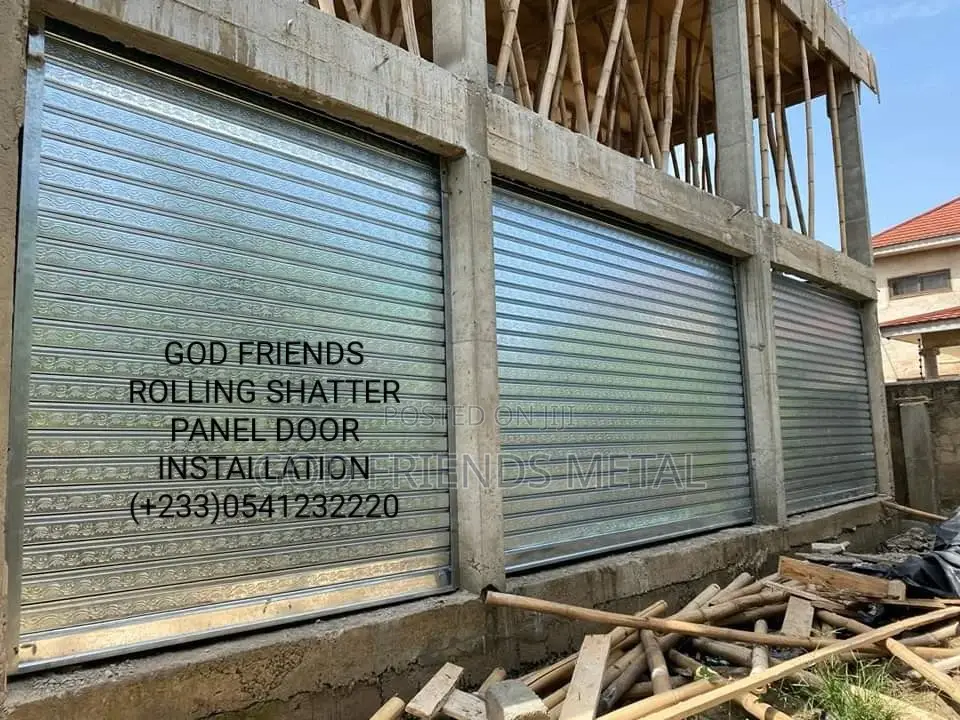 Galvanized Rolling Shatter Panel Door in Kumasi Metropolitan - Doors ...