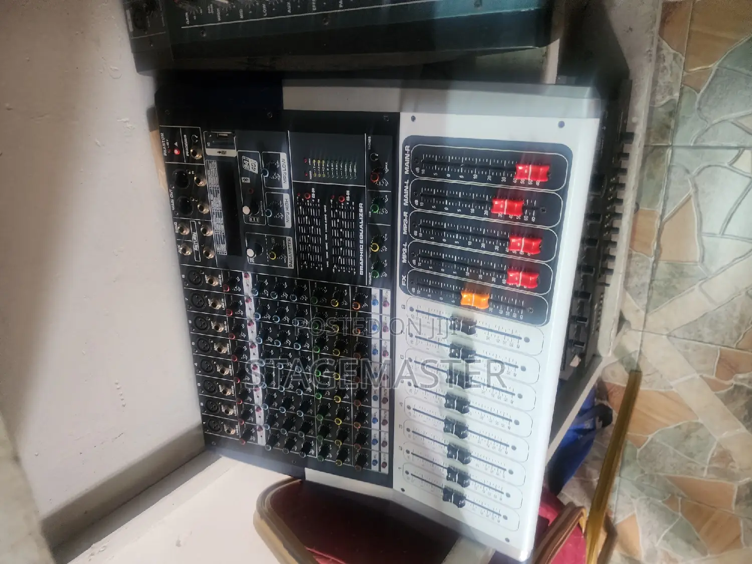 8 Channel Mixer + Amp in Accra Metropolitan - Audio & Music Equipment ...