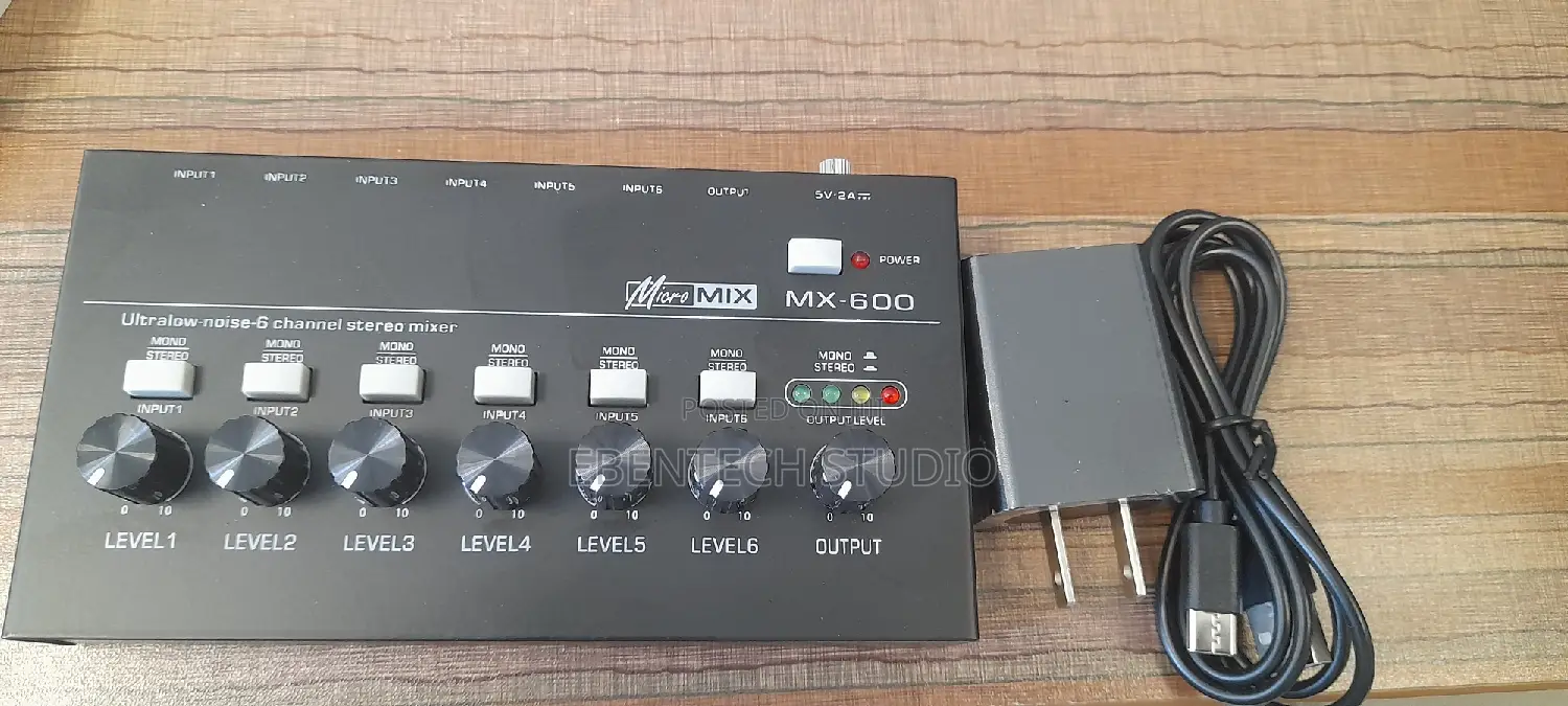 Mini Audio Mixer 6 Channel Inputs 1output in Accra New Town - Audio ...