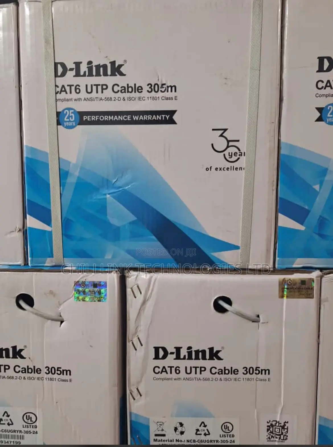 D-Link Cat6 Utp Cable 305m in Adabraka - Networking Products, Chilllink ...