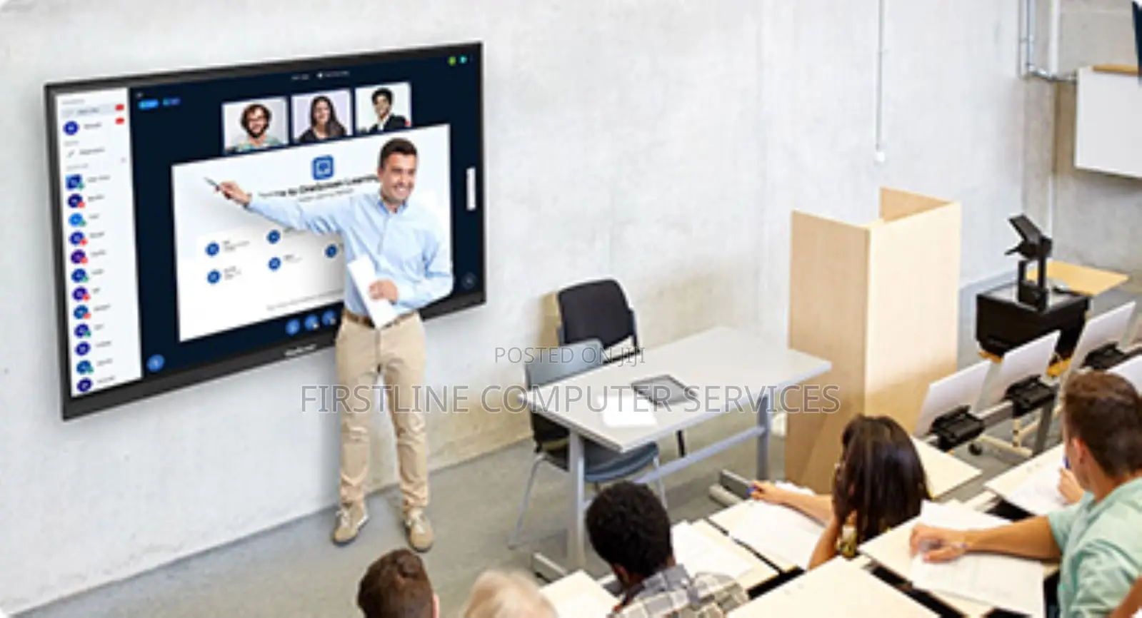 Onescreen Tl7 65 Inches Interactive Screen in Spintex - TV & DVD ...