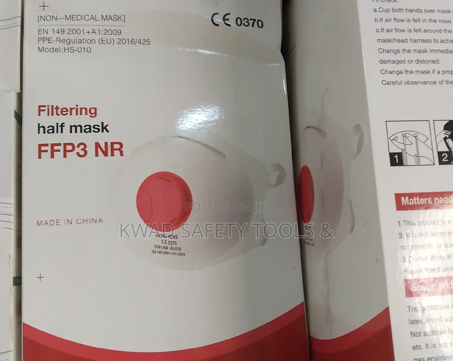 Nose Mask FFP3 NR in Accra Metropolitan - Safety Equipment & Protective ...