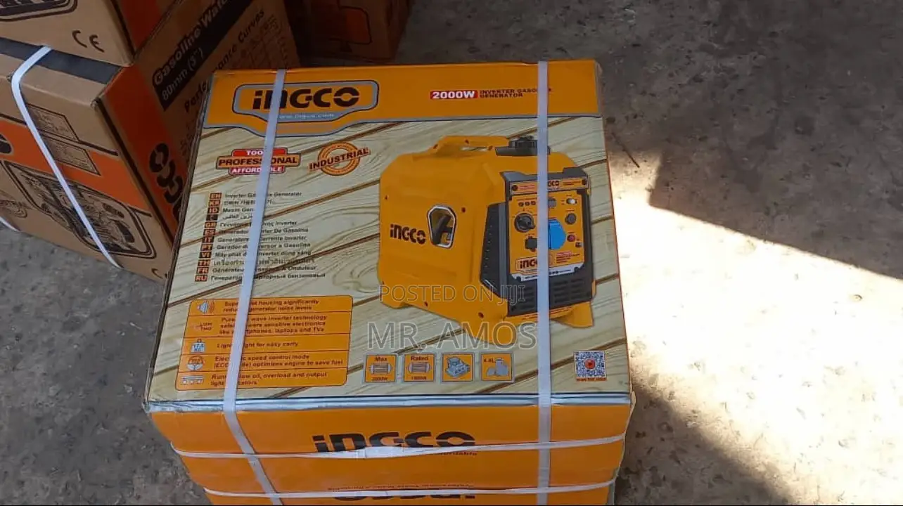 Ingco 3KVA Low Noise Inverter Gasoline Generator - GEI23006 in Accra ...