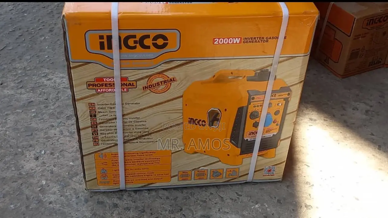 Ingco 3KVA Low Noise Inverter Gasoline Generator - GEI23006 in Accra ...