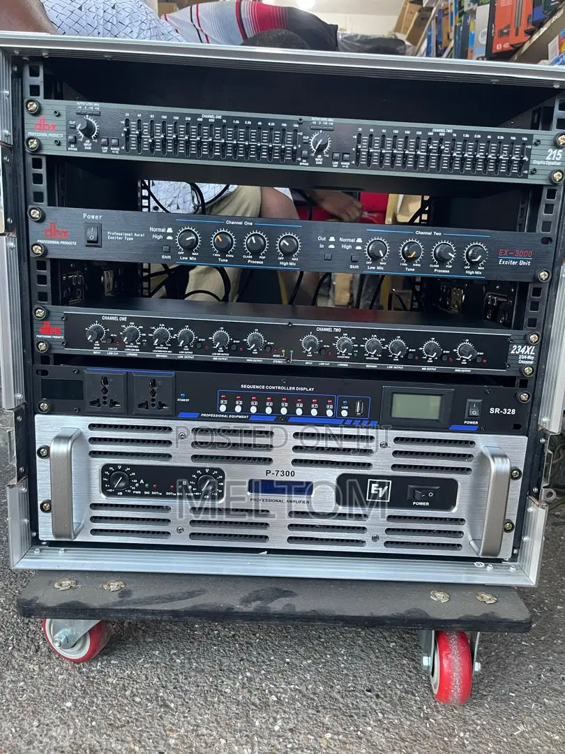 Loaded 12U Rack/Flight Case for Mid Range Speakers in Accra ...