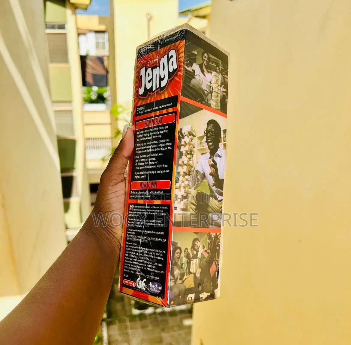 Jenga Block Game (54pcs) for sale - WooX Enterprise Price: GH₵ 115 on ...