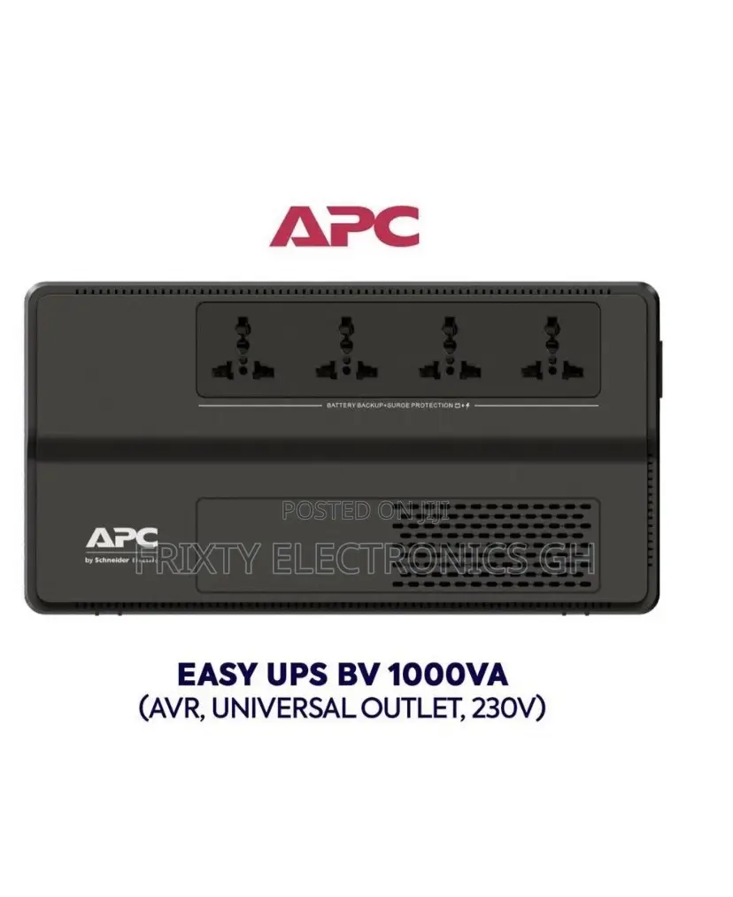 New APC UPS 1000va 600watt Easy UPS 65min Runtime in Accra Metropolitan ...