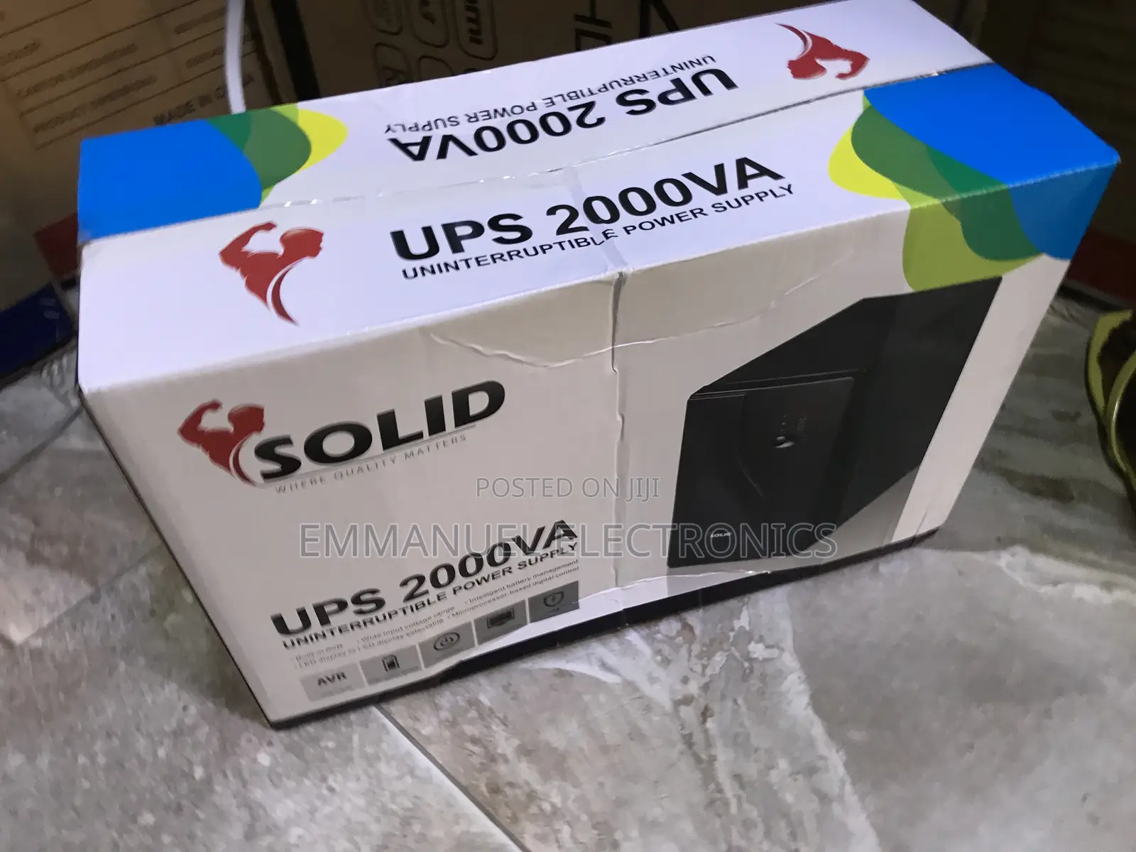 Boundless Solid 2000VA Line Interactive UPS in Adabraka - Computer ...