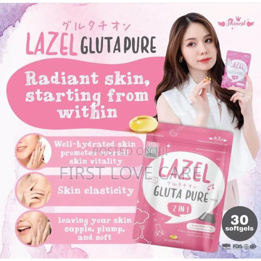 LAZEL GLUTA PURE 2 in 1 in Madina - Vitamins & Supplements, First Love ...