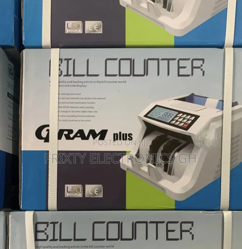 Adorable Gram PLUS Bill Counter Counting Machine Powerful in Accra ...