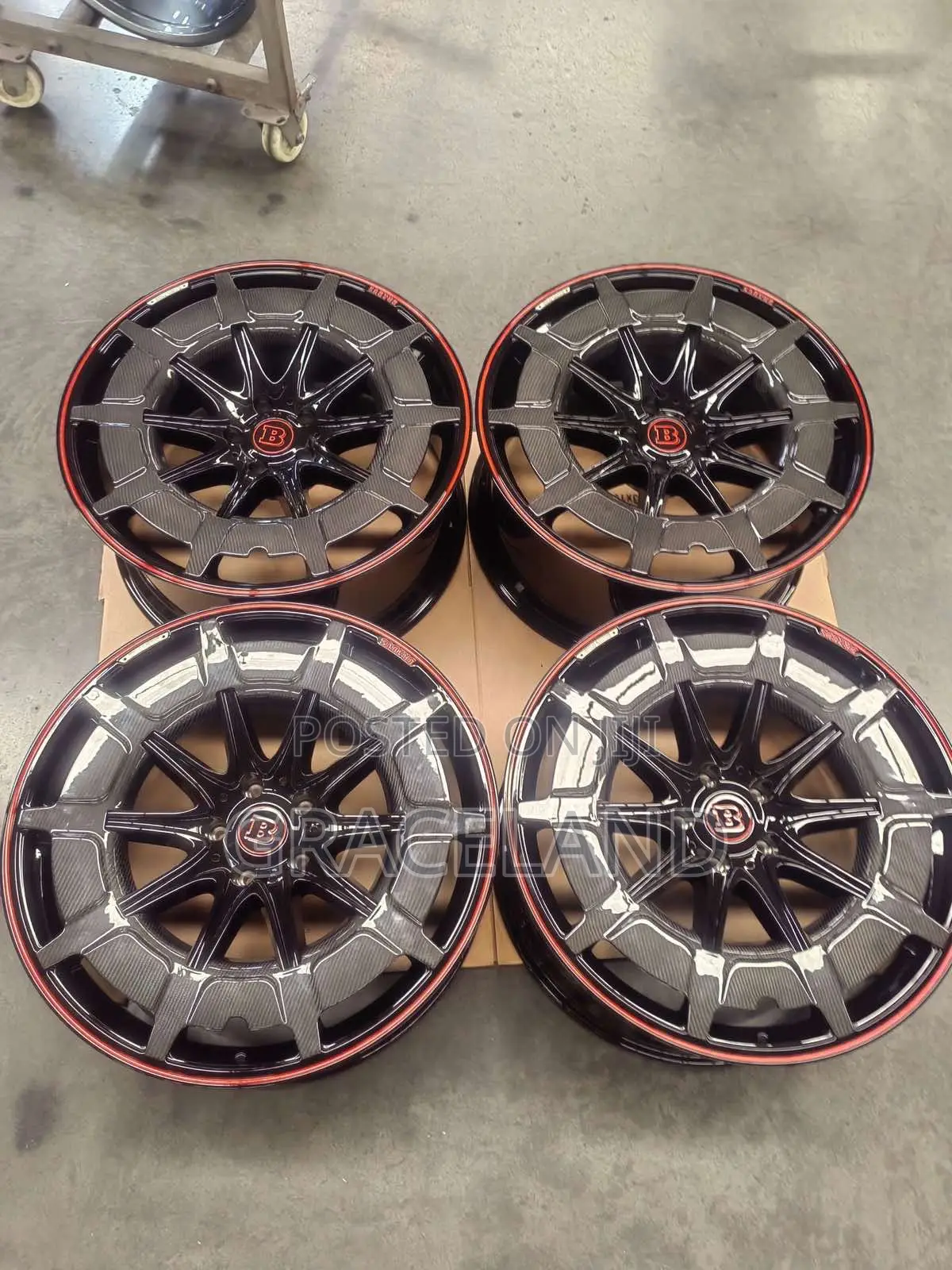 Original Brabus Mono-Block Rocket Wheel Alloy Rims 22 Inches in Accra ...