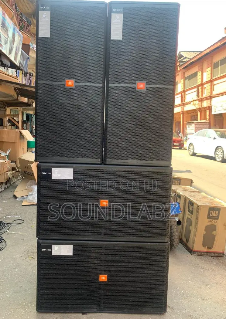 Jbl Double Bass And Mid Range Speakers (Full Set) in Accra Metropolitan ...