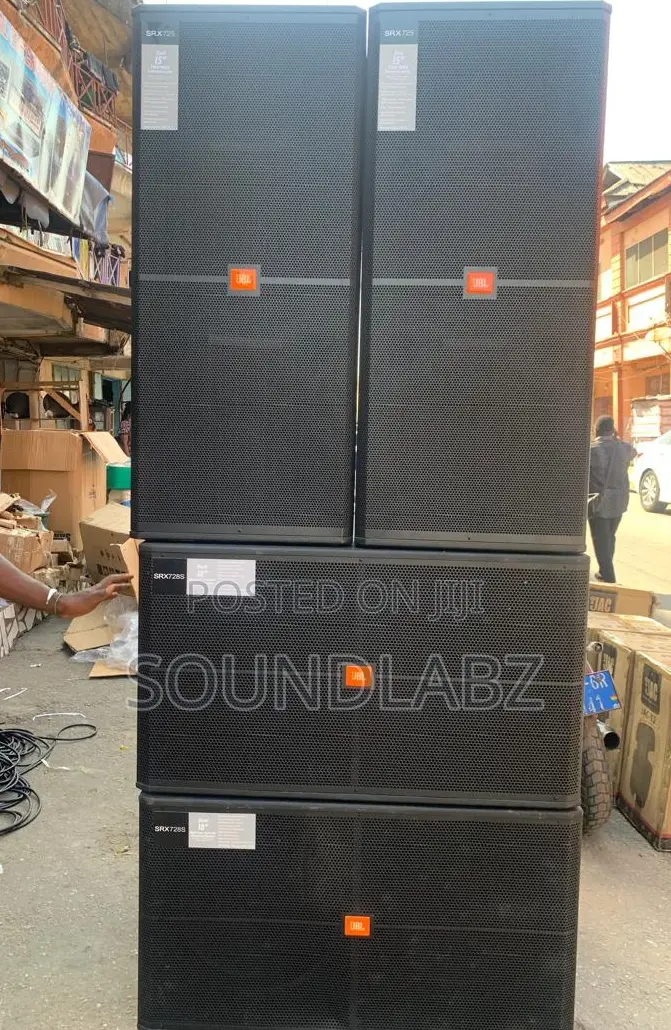 Jbl Double Bass And Mid Range Speakers (Full Set) in Accra Metropolitan ...