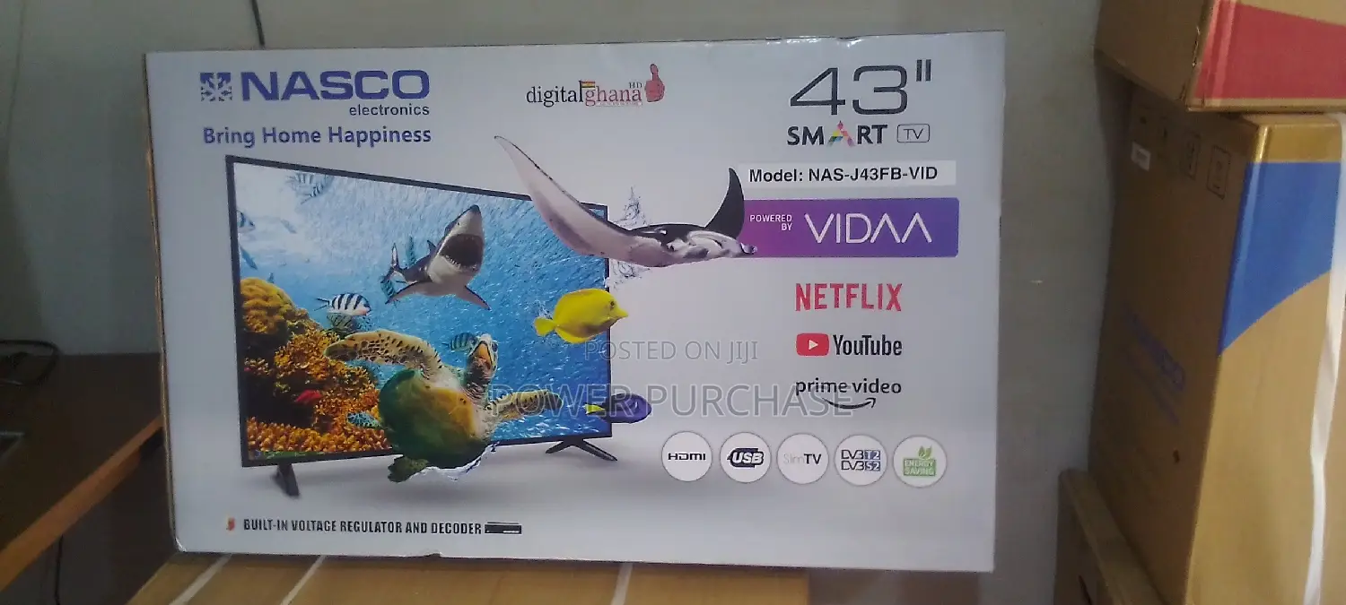 Superior Nasco 43 Inches TV Smart ¢ in Accra Metropolitan - TV & DVD Equipment, Asante Bismark ...