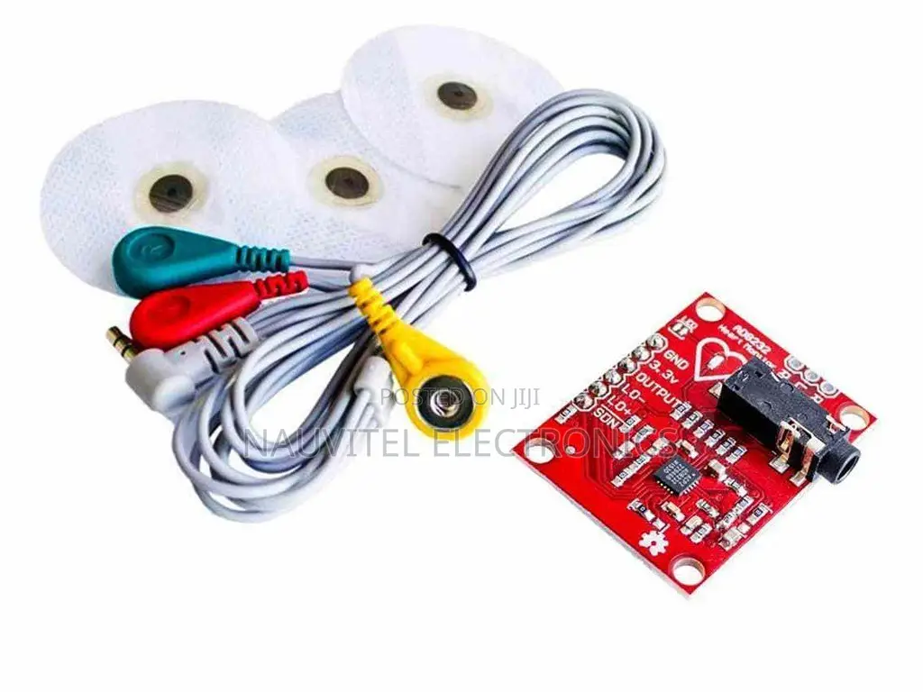 AD8232 Pulse Sensor for Arduino Raspberry Pi Heartbeat in Madina ...