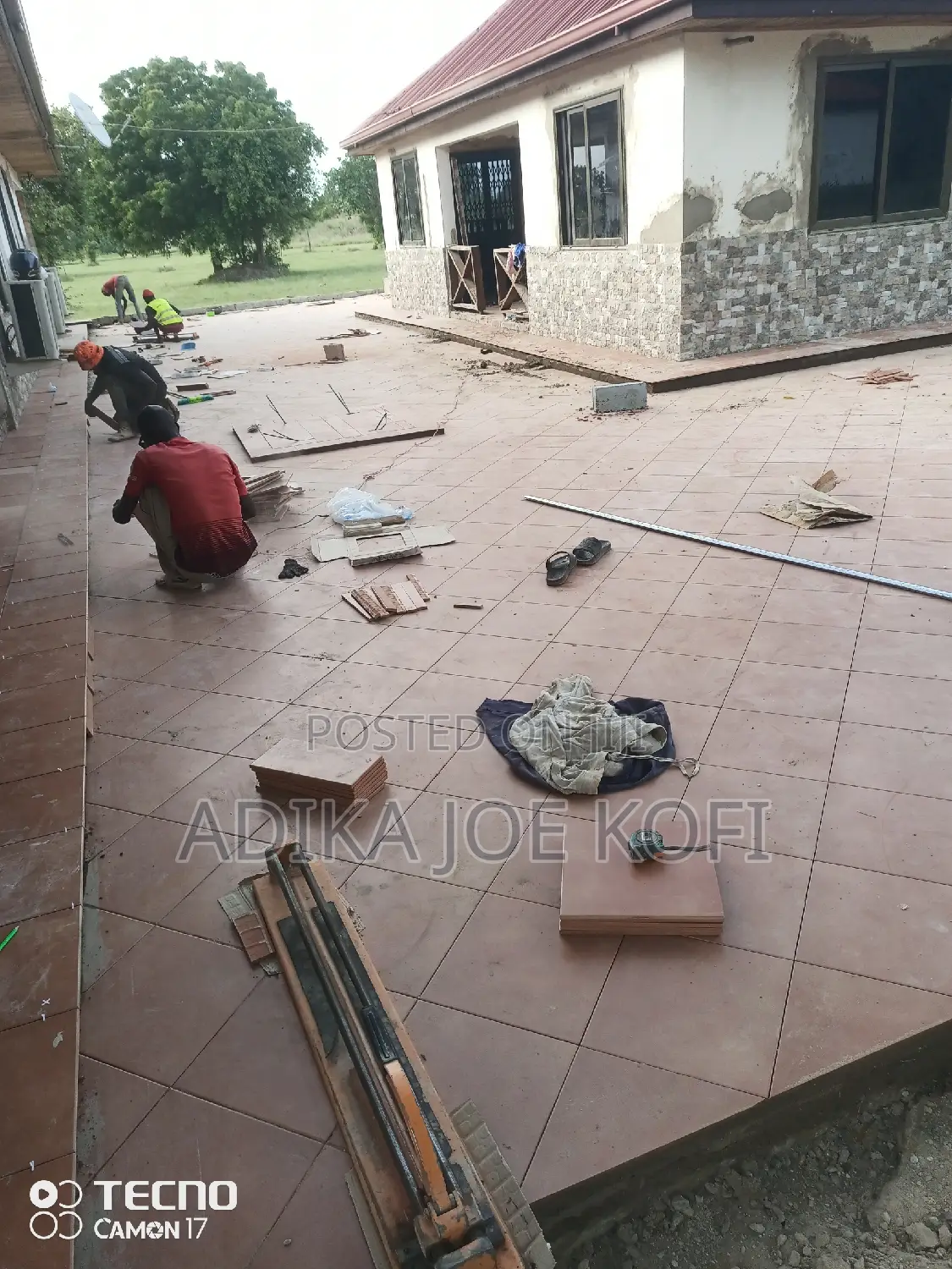 Joefel Compound Tilling Work in Tema Metropolitan - Building & Trade ...
