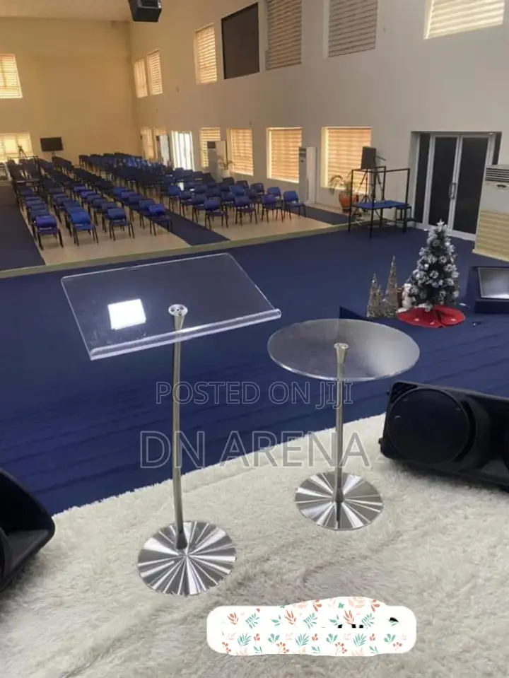 Original Imported Acrylic Lectern Gold Pulpit in Accra Metropolitan ...