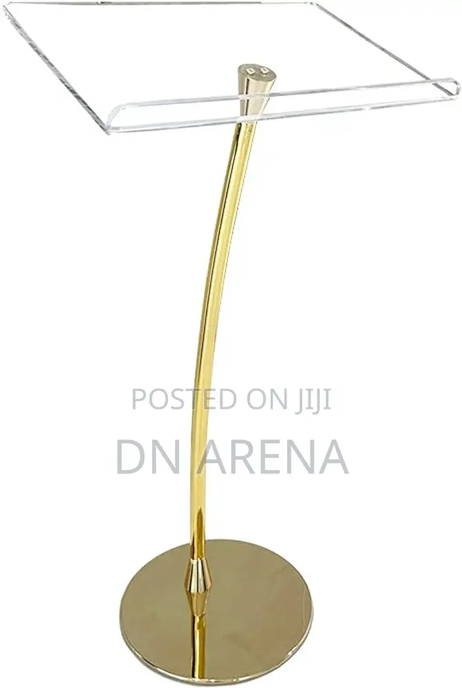 Original Imported Acrylic Lectern Gold Pulpit in Accra Metropolitan ...