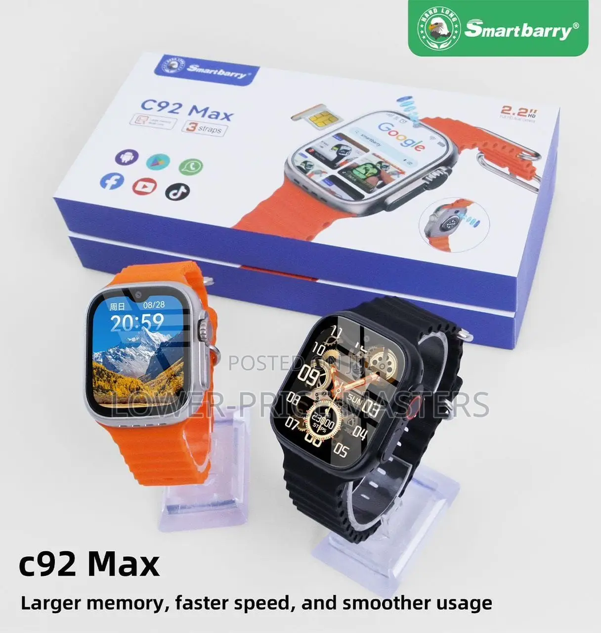 C90 Ultra Sim Watch With Camera in Accra Metropolitan - Smart Watches ...