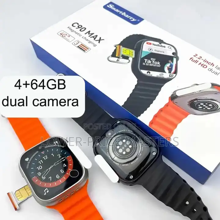 C90 Ultra Sim Watch With Camera in Accra Metropolitan - Smart Watches ...