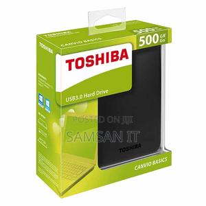 Toshiba External Hard Drive Portable – 500GB Black in Dworwulu ...