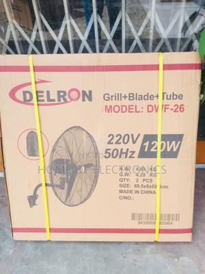 DWF-26 Delron 26 Inch Industrial Wall Fan - Black in Adabraka - Home ...