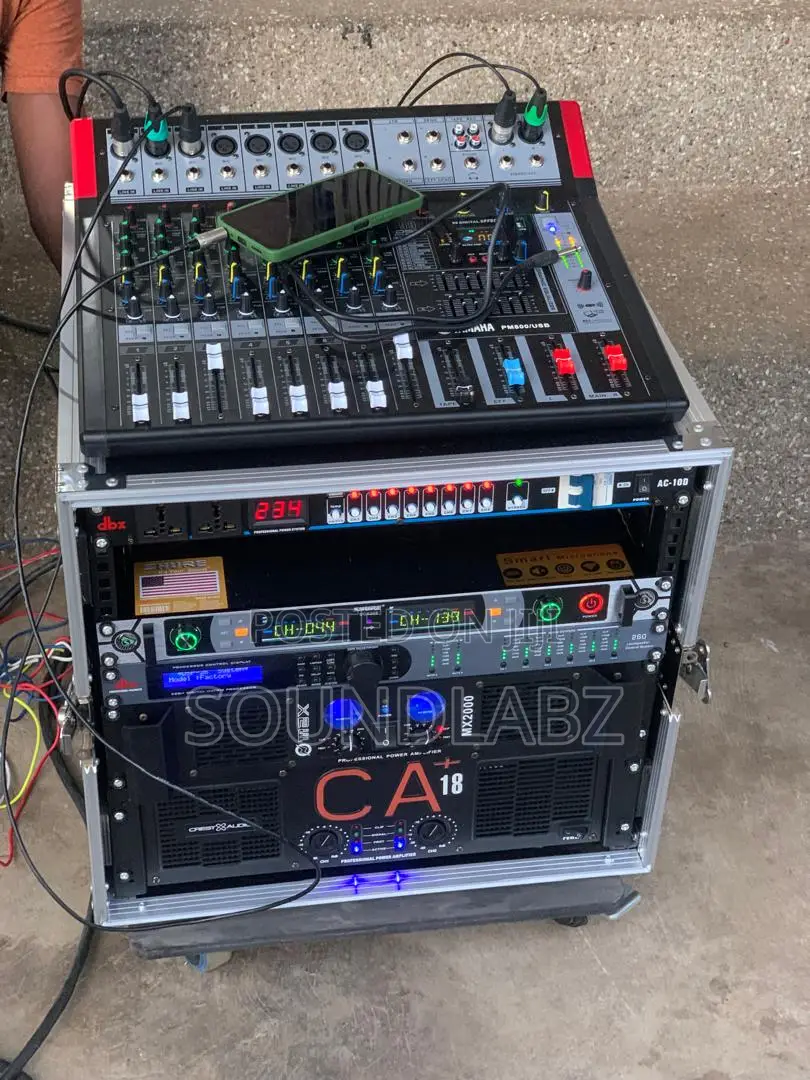 Ev Full Set Speaker With Amplifier Rack Set in Accra Metropolitan ...