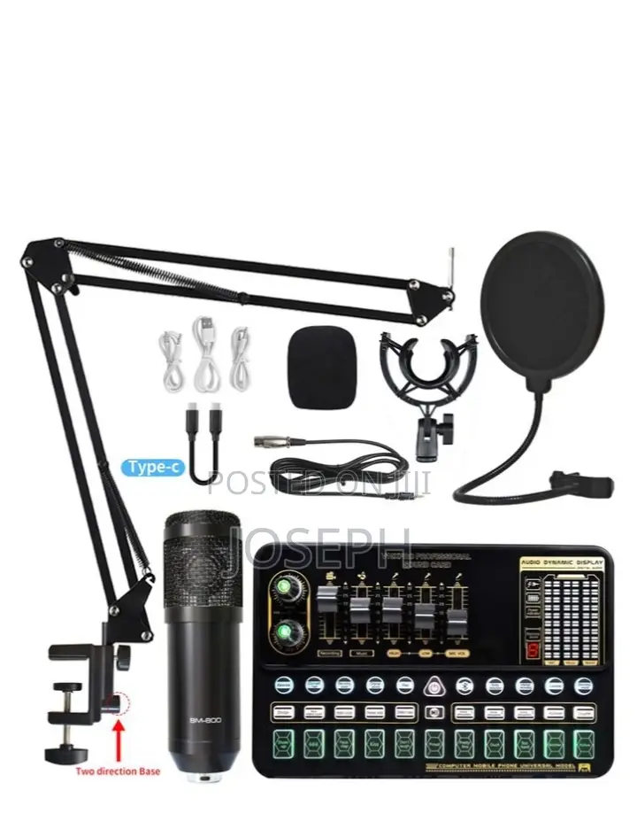 Recording Microphone With Sound Card Original in Accra Metropolitan ...