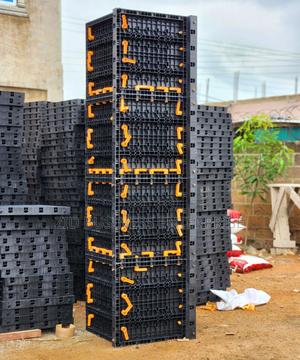 Adjustable Plastic Column Formwork in Ga South Municipal - Building ...