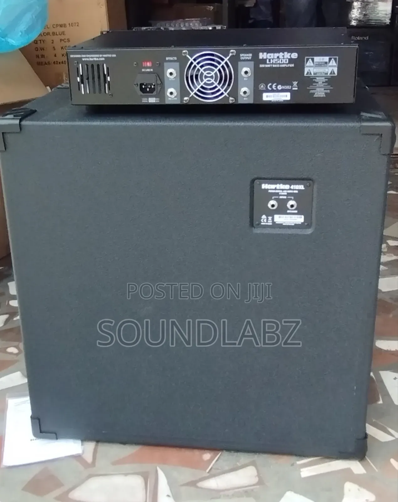 Hartke Head(LH500) and Tail (VX410) Bass Combo for sale - Soundlabz ...
