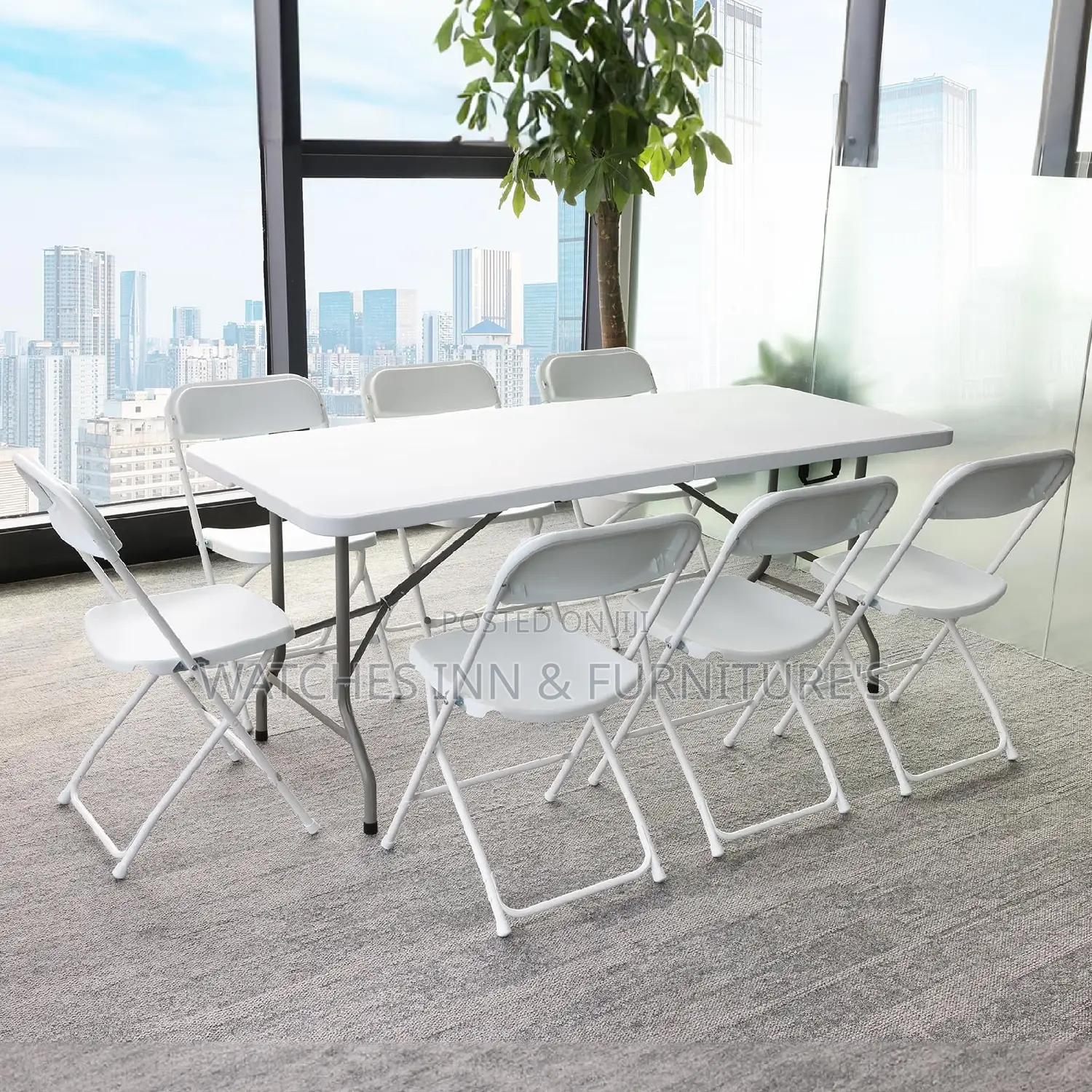 Foldable Event/ Conference Table With 8 Chairs in Accra Metropolitan ...