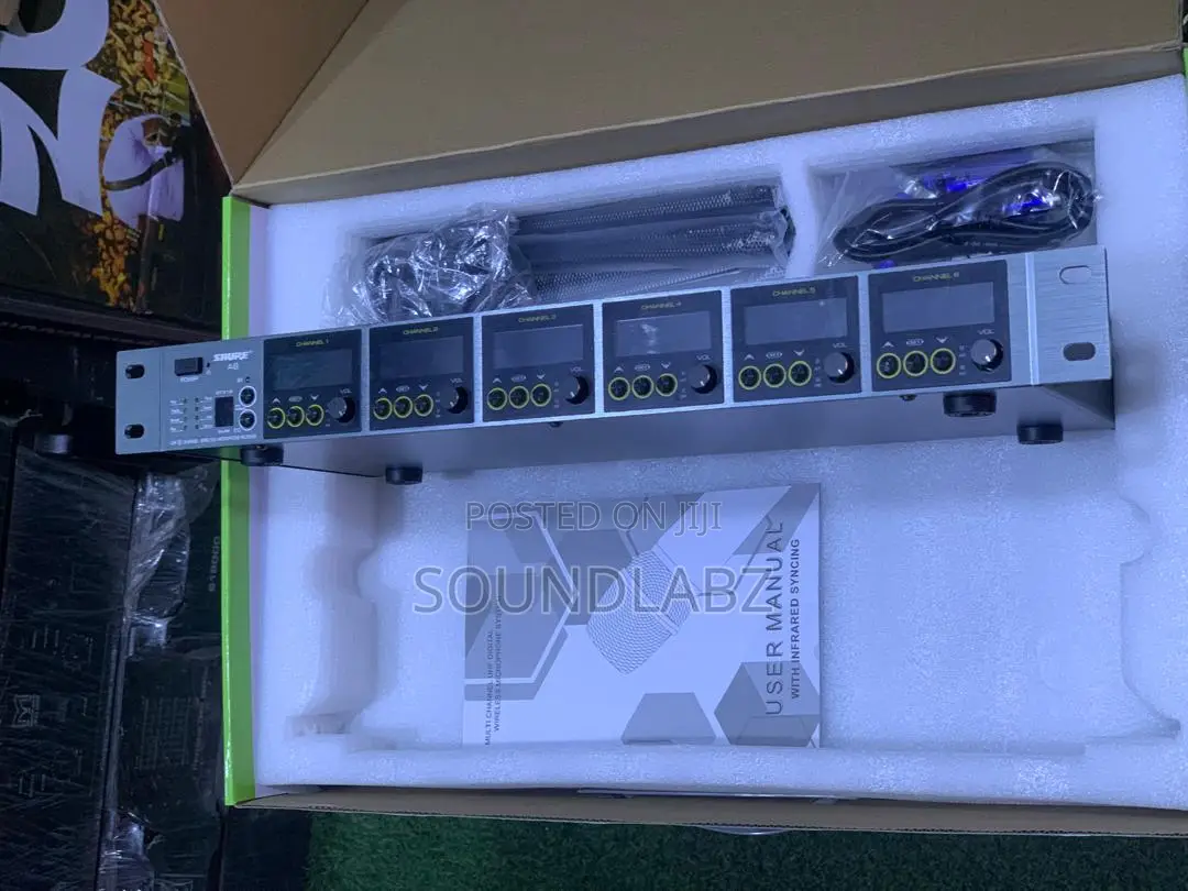 Shure A6 6in1 Mic Uhf Wireless Professional Microphone in Accra Metropolitan - Audio & Music ...