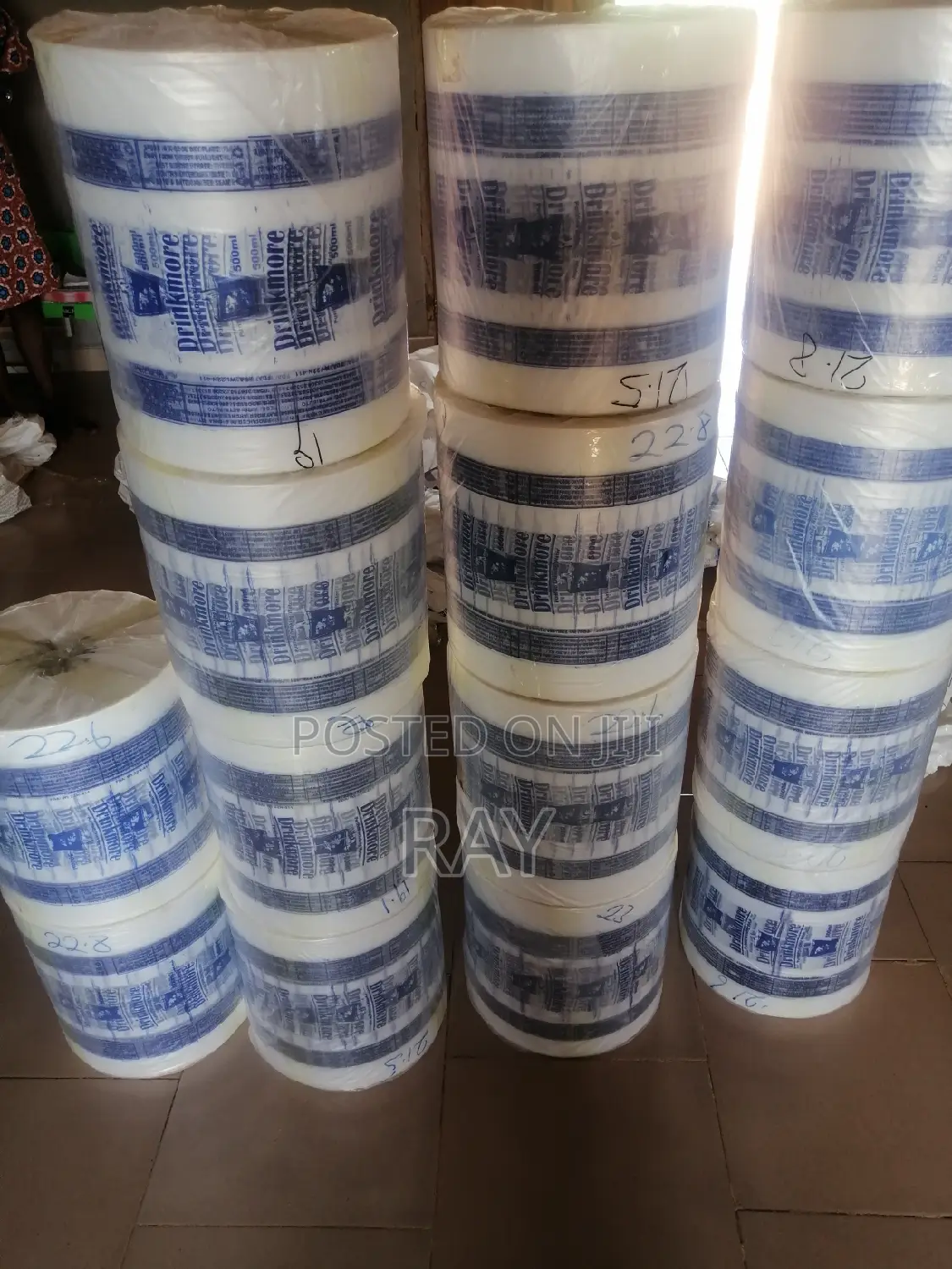 Sachet Water Rubber (Roll) and Packing Bags in Techiman Municipal ...