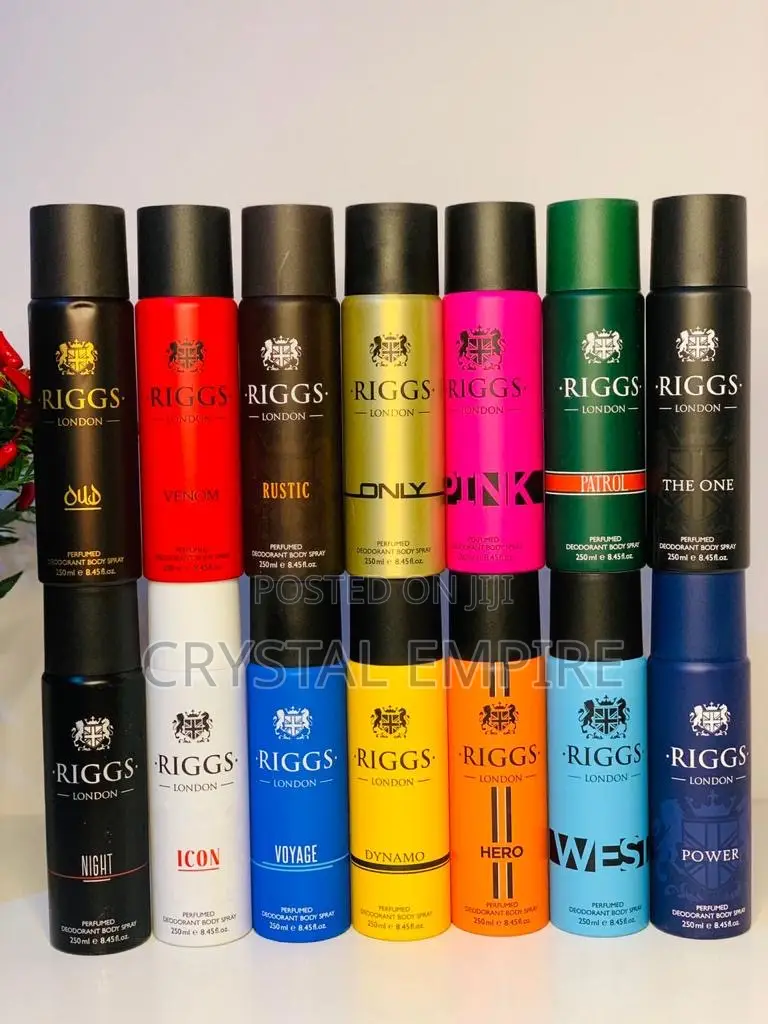 Riggs Body Spray in Tantra Hills - Fragrances, Crystal Empire | Jiji.com.gh