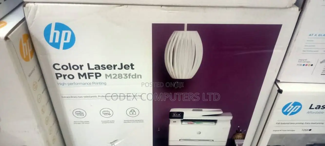 HP Laser Jet PRO MFP M283fdn in Adabraka - Printers & Scanners, Codex Computers Ltd | Jiji.com.gh