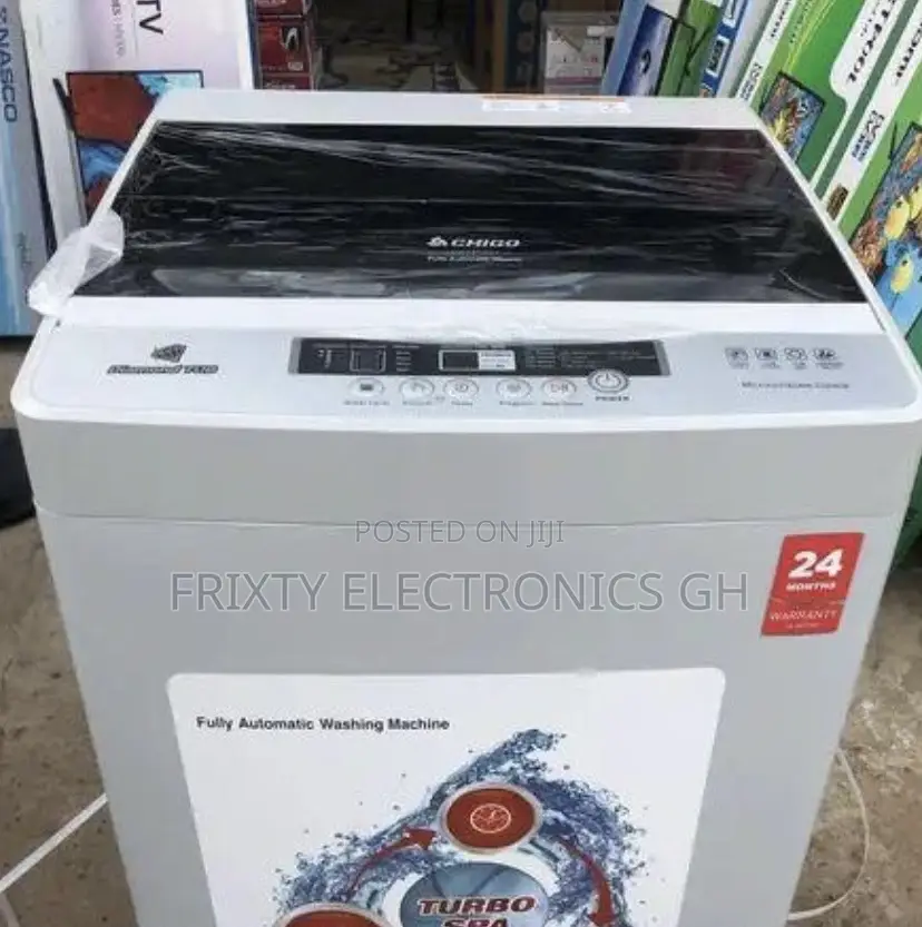 Powerful Chigo 8KG Top Load Full Automatic Washing Machine. in Accra ...