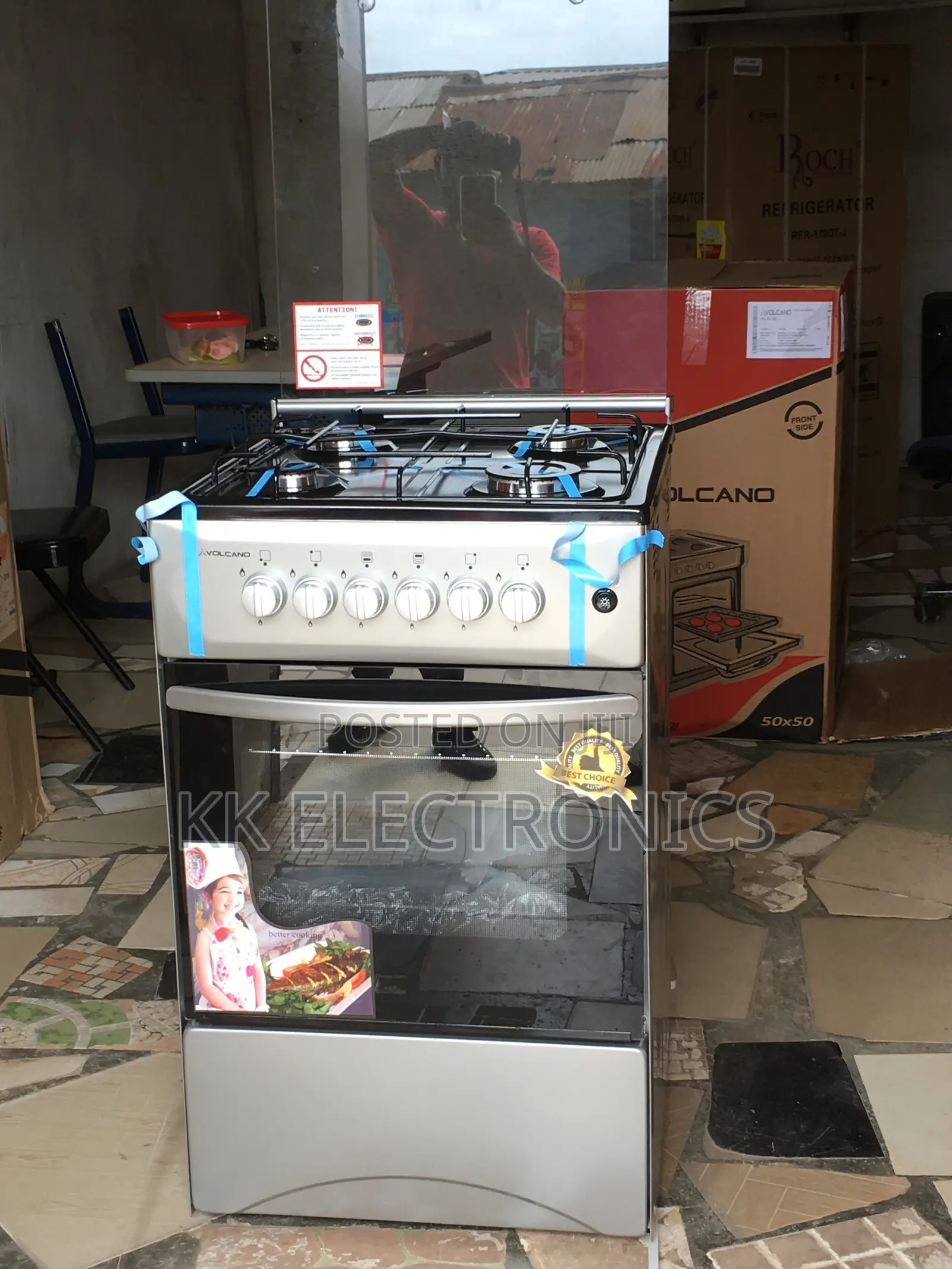 4 Burner Turkish 50*50 Gas Cooker in Accra Metropolitan - Kitchen ...