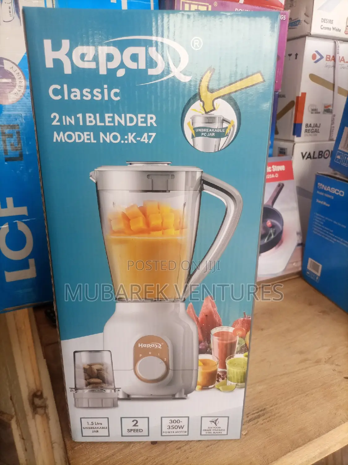 Kepas 1.5L 2 in 1 Classic Blender in Takoradi - Kitchen Appliances ...