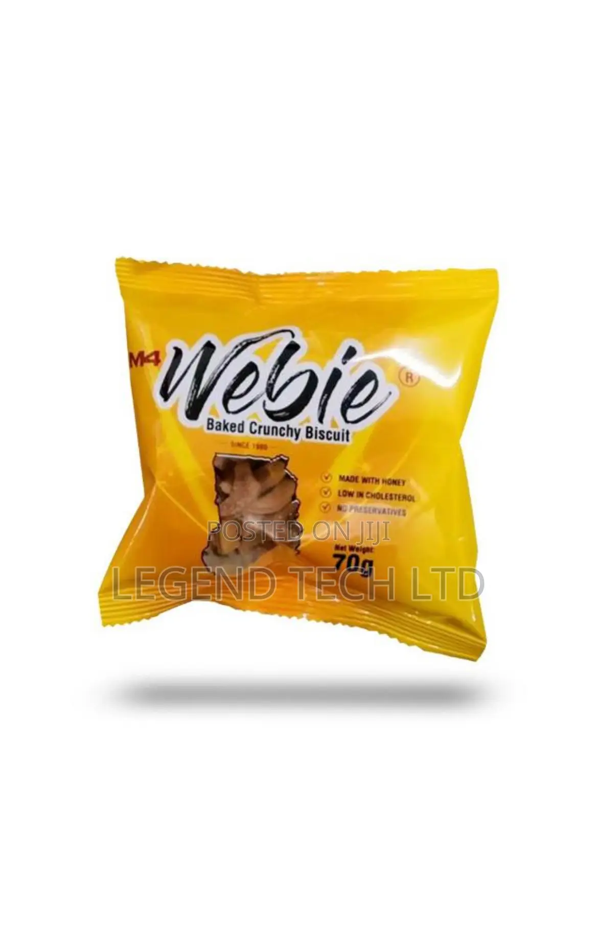 Webie Baked Crunchy Biscuits Vanilla/Chocolate Ginger in Accra ...