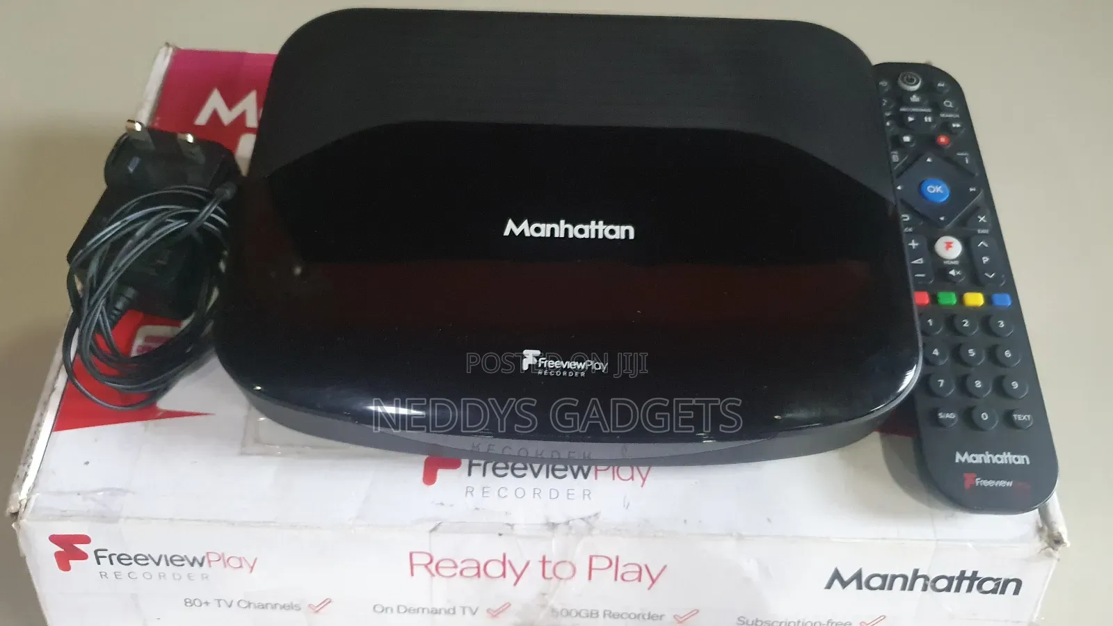 Manhattan T3-R TV Freeview Play Smart Recorder 1TB in Accra ...