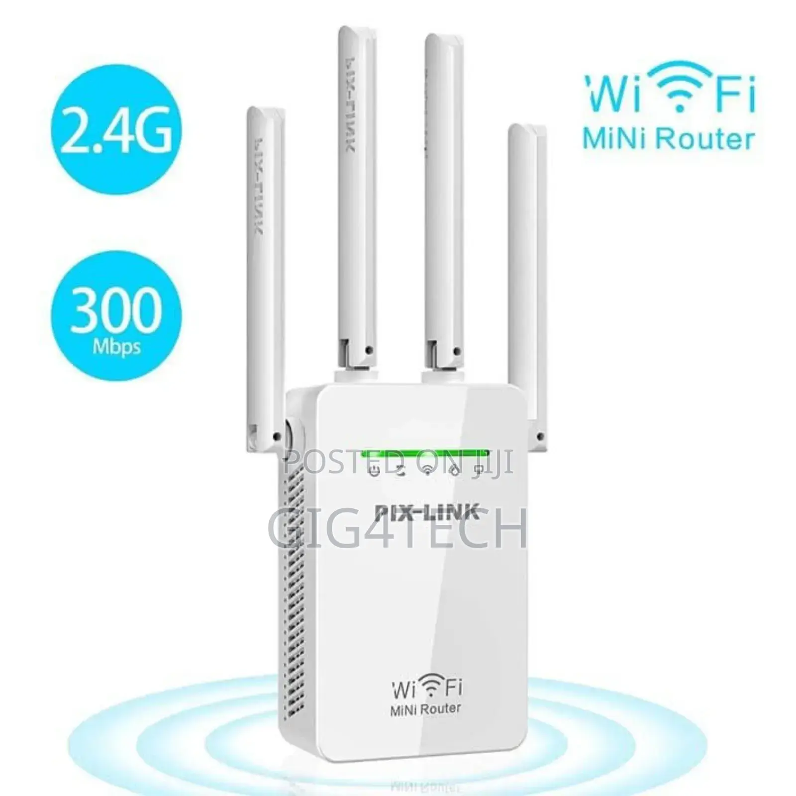 Pix-Link Wireless Wifi Extender With Ethernet Port 300mbps in ...