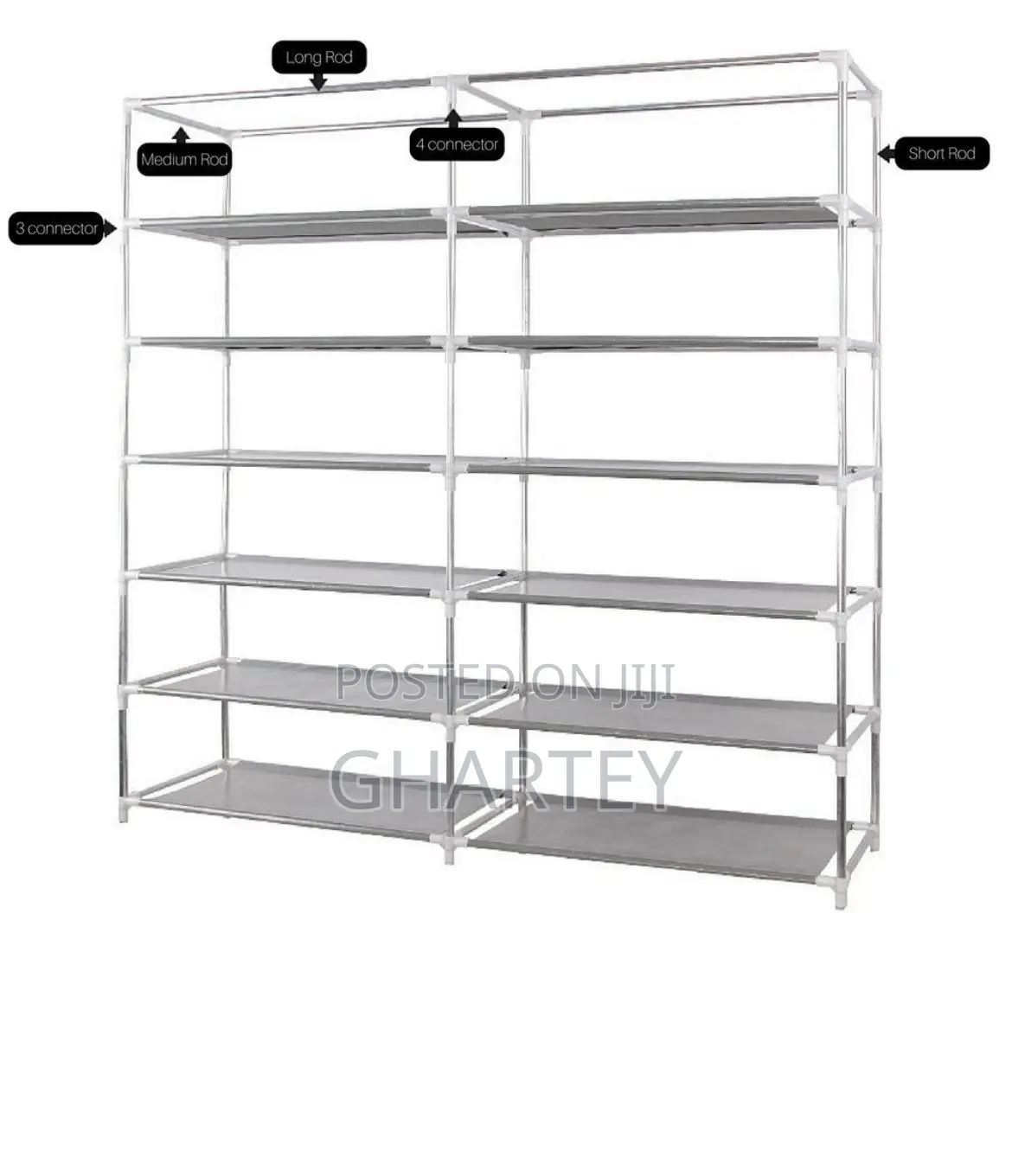 Double Shoe Racks Black in Lapaz - Storage & Organization, Casey ...